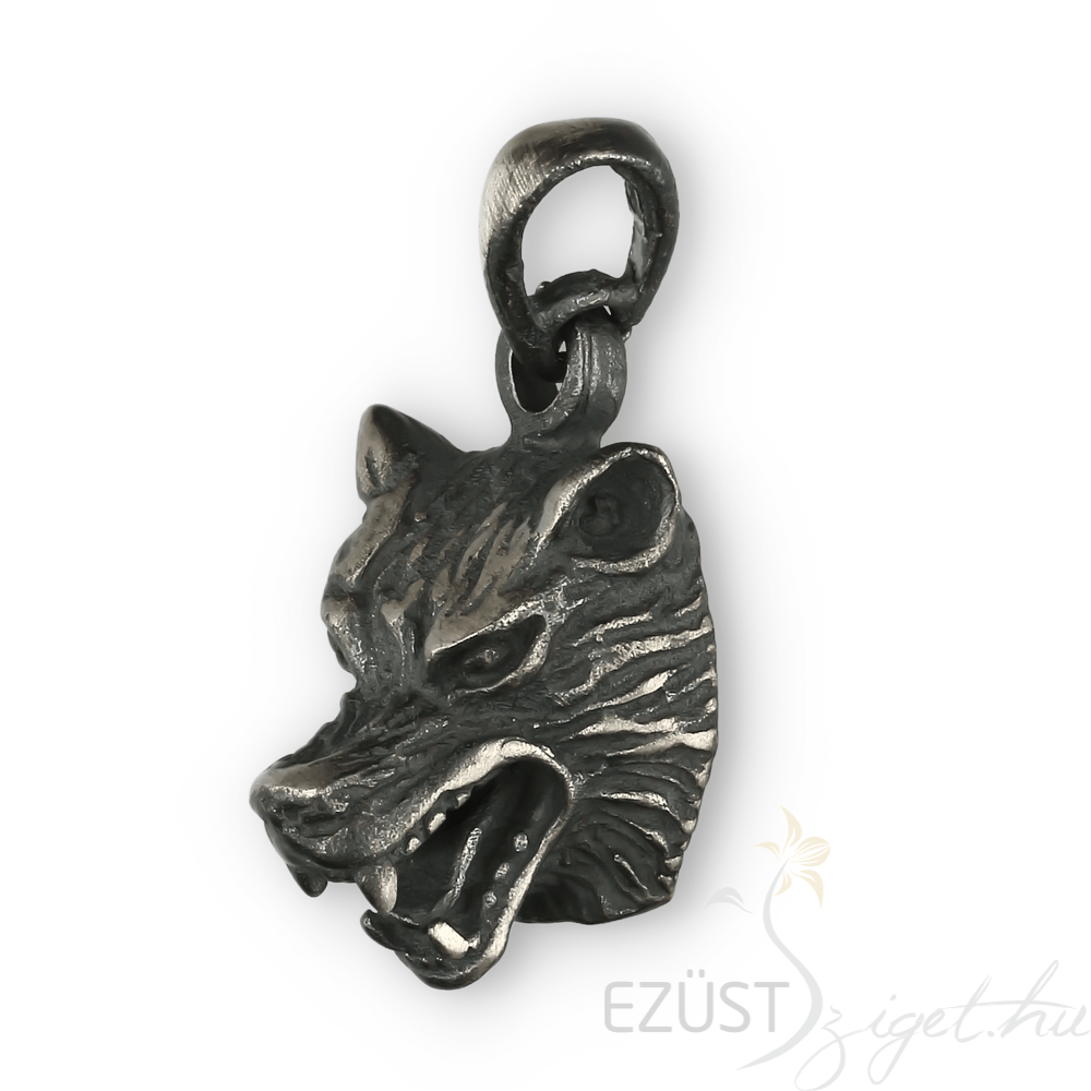 Farkas Fej - FÉRFI MEDÁL - Ezüst ékszerek - Több 1000 ezüst ékszer ...